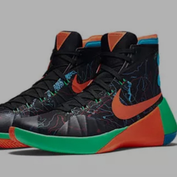 Nike | Shoes | Nike Shoes Nike Hyperdunk 25 Premium Black Blue Lagoon ...